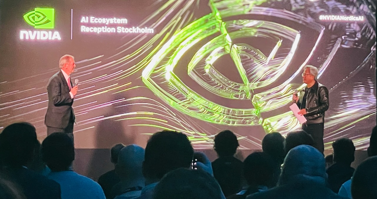 Nvidia CEO in Sweden, an upgraded AI supercomputer, and a Swedish GPT-3 ...
